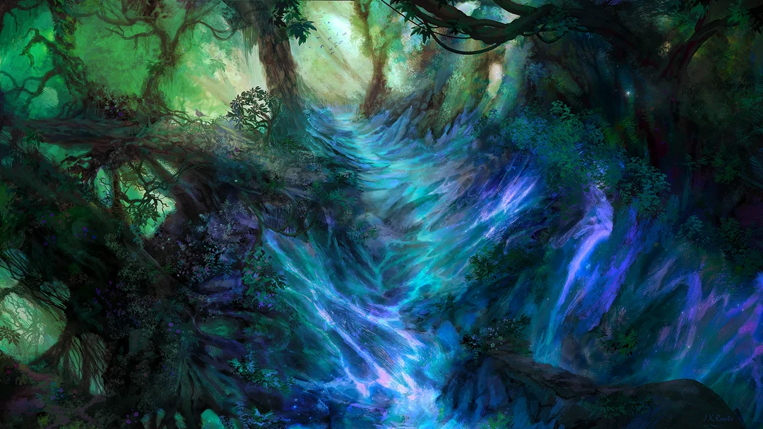 Crystal River by J.K.Roots | Scrolller