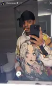 Does anyone know what character this is on stokeley's shirt (ski mask the slump god) | Scrolller