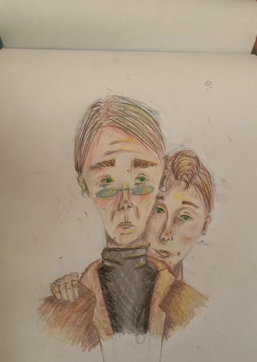 Generation- me, colored pencils, 2023 | Scrolller