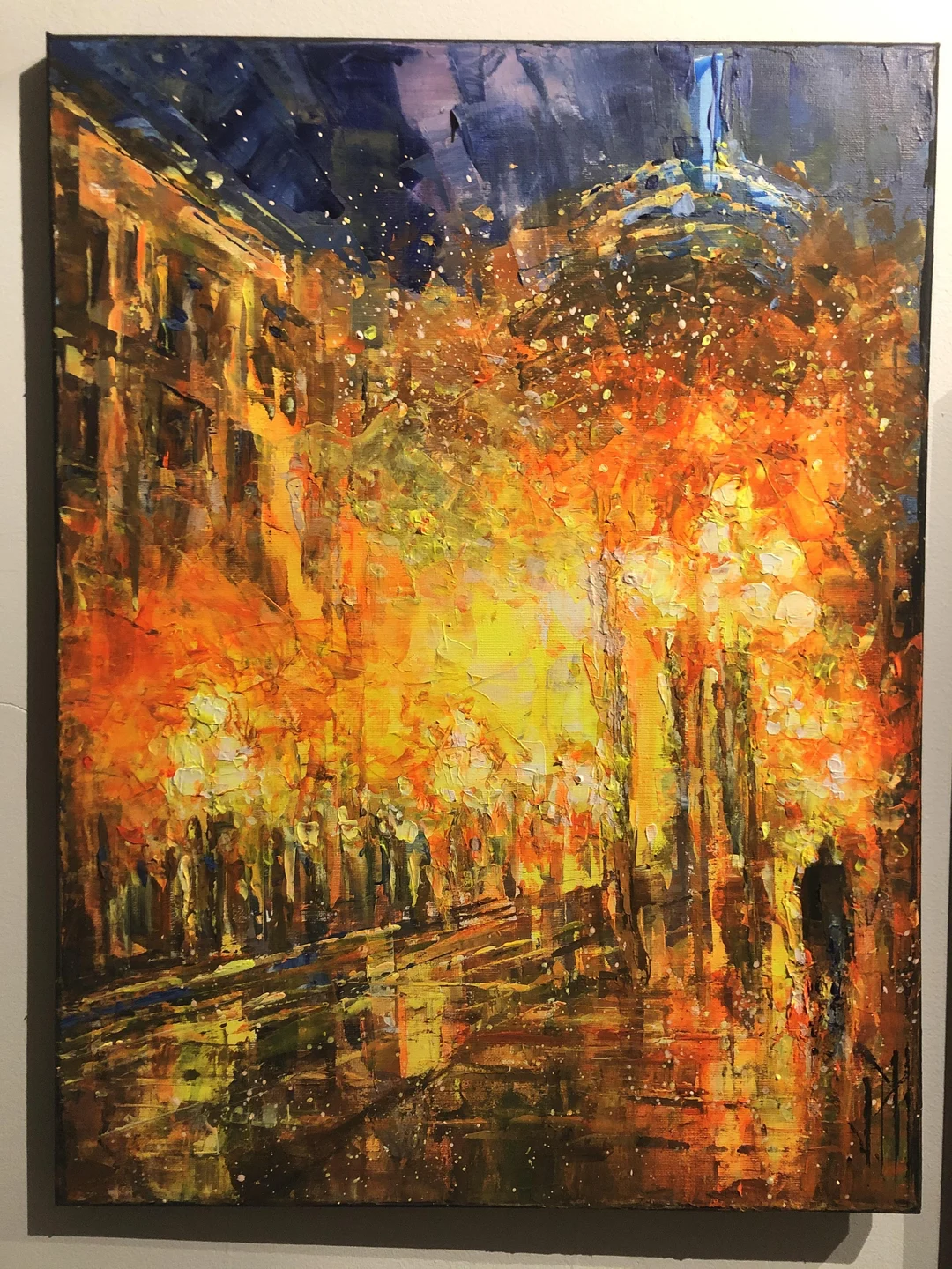 “Auras of Time”, JPH, acrylic, 2023. | Scrolller