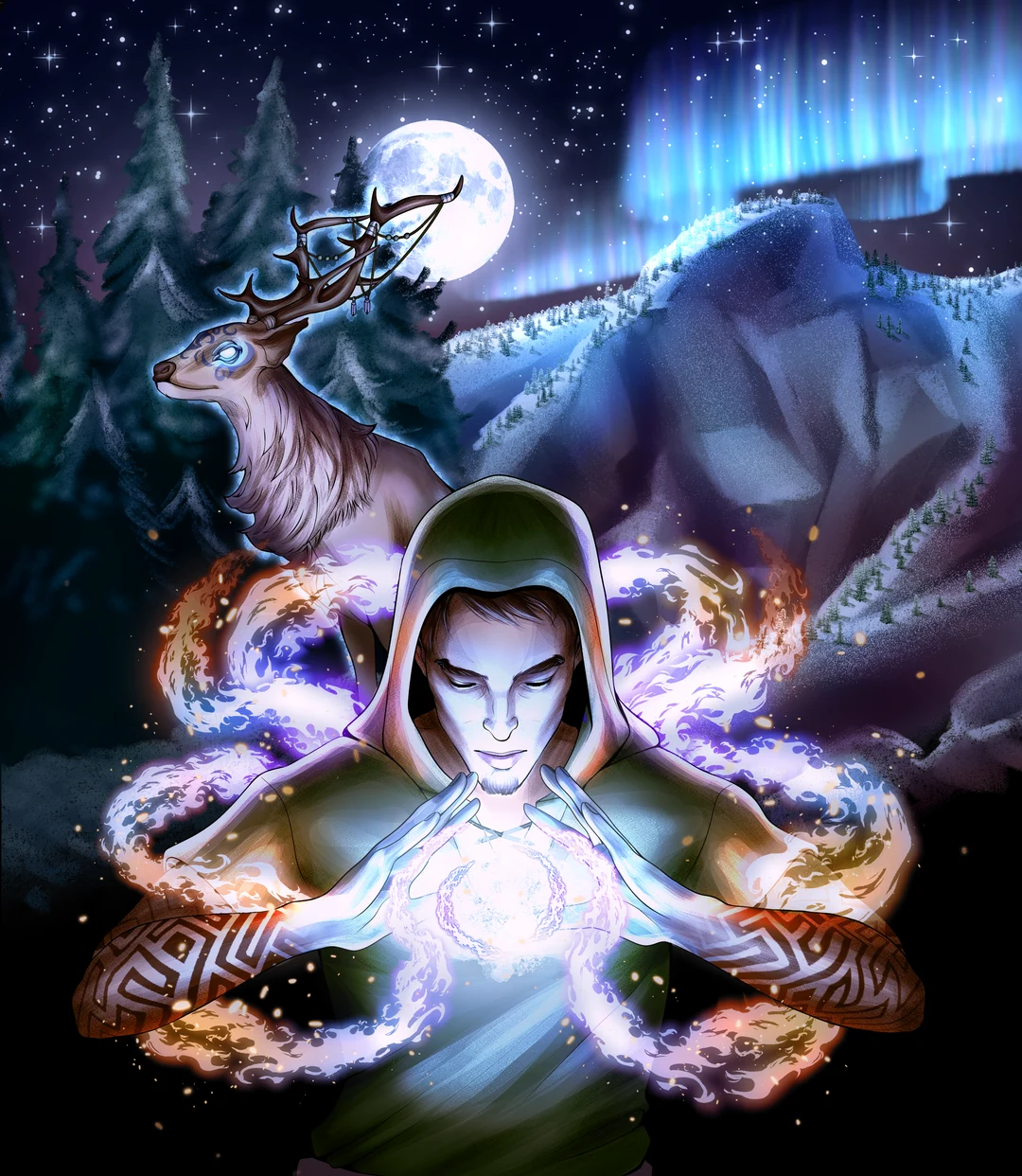 The Sorcerer, by me, digital, 2023 | Scrolller