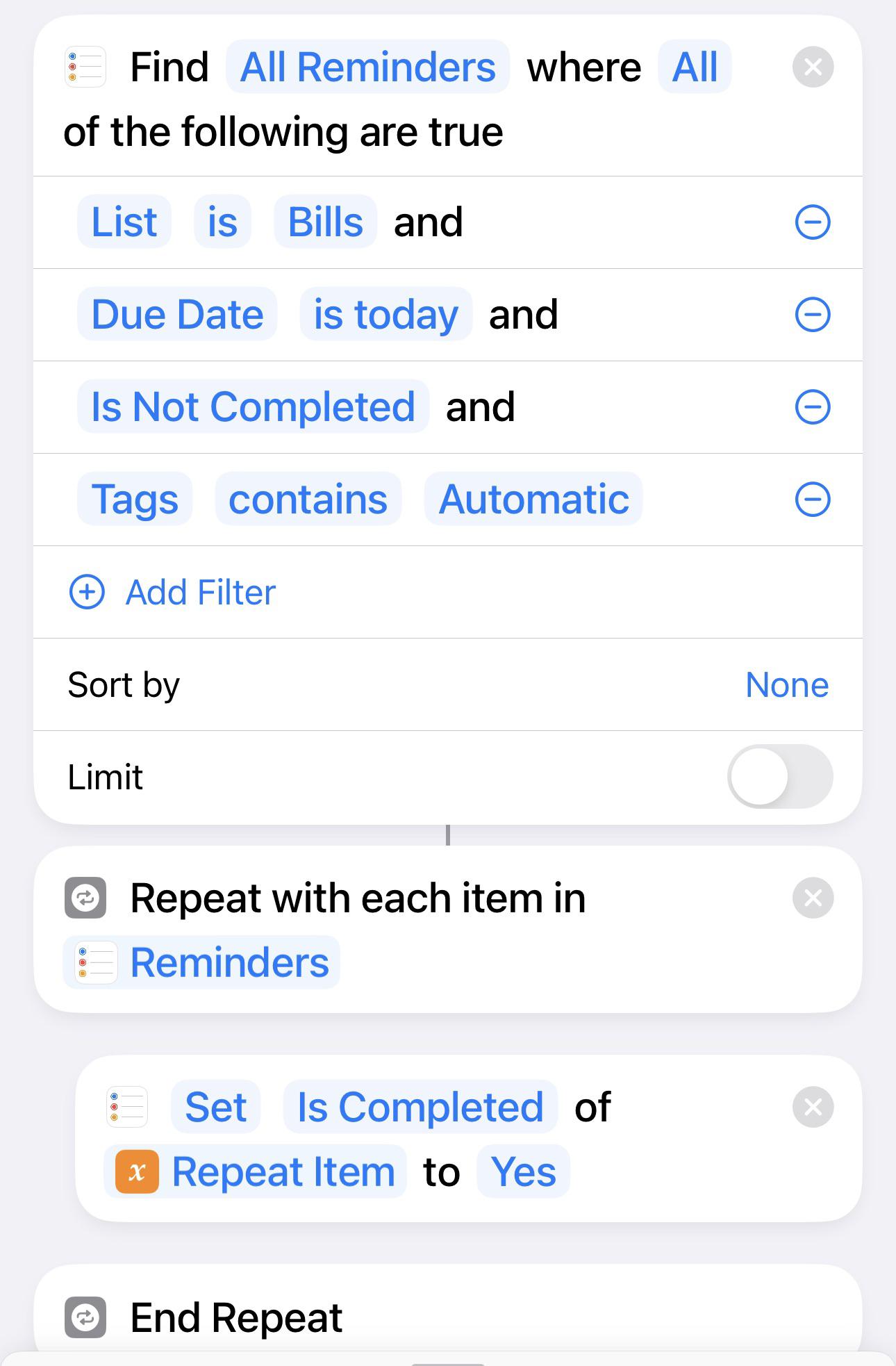 This shortcut is pulling reminders with due date of tomorrow, not today, any idea why? | Scrolller