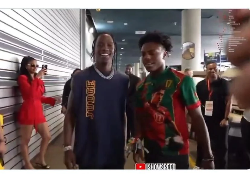 Travis Scott wearing a JUDGE shirt recently. | Scrolller