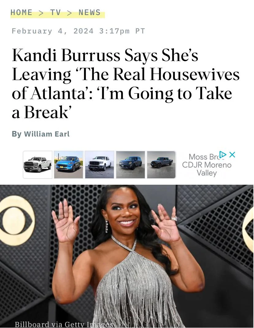Kandi says she’s out! 🍑👀 | Scrolller