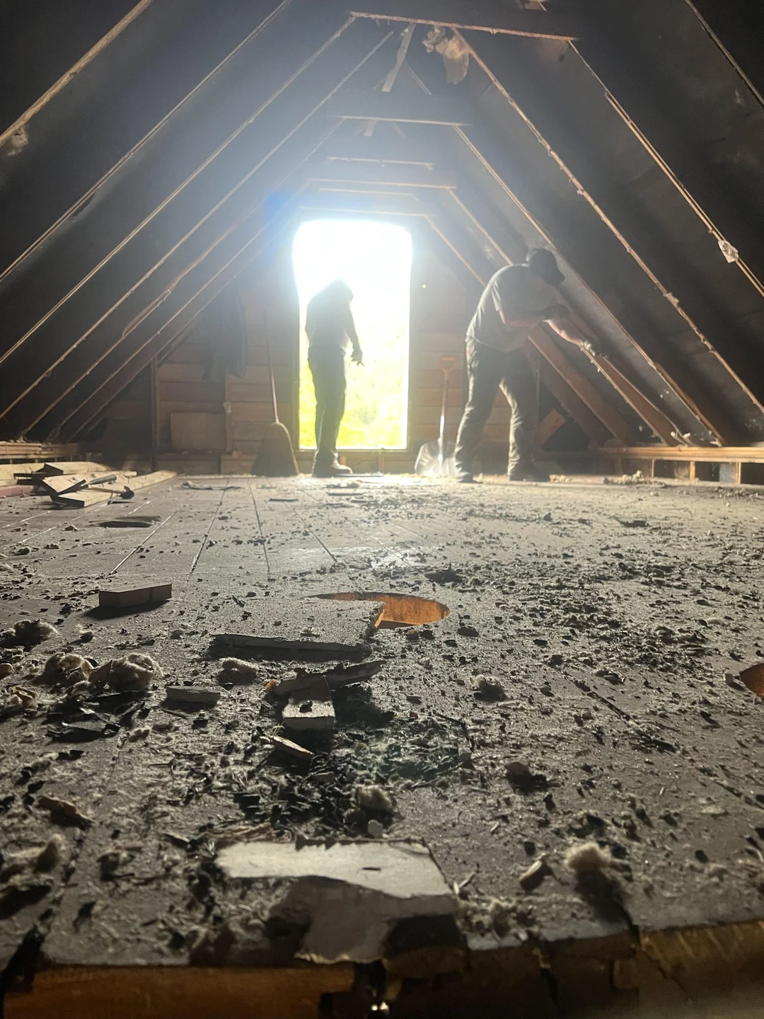 Worked on the cabin now everything hurts | Scrolller