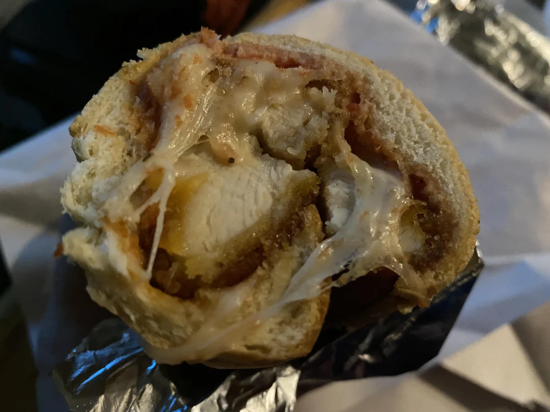 Chicken parm from the Spot in Baltimore | Scrolller