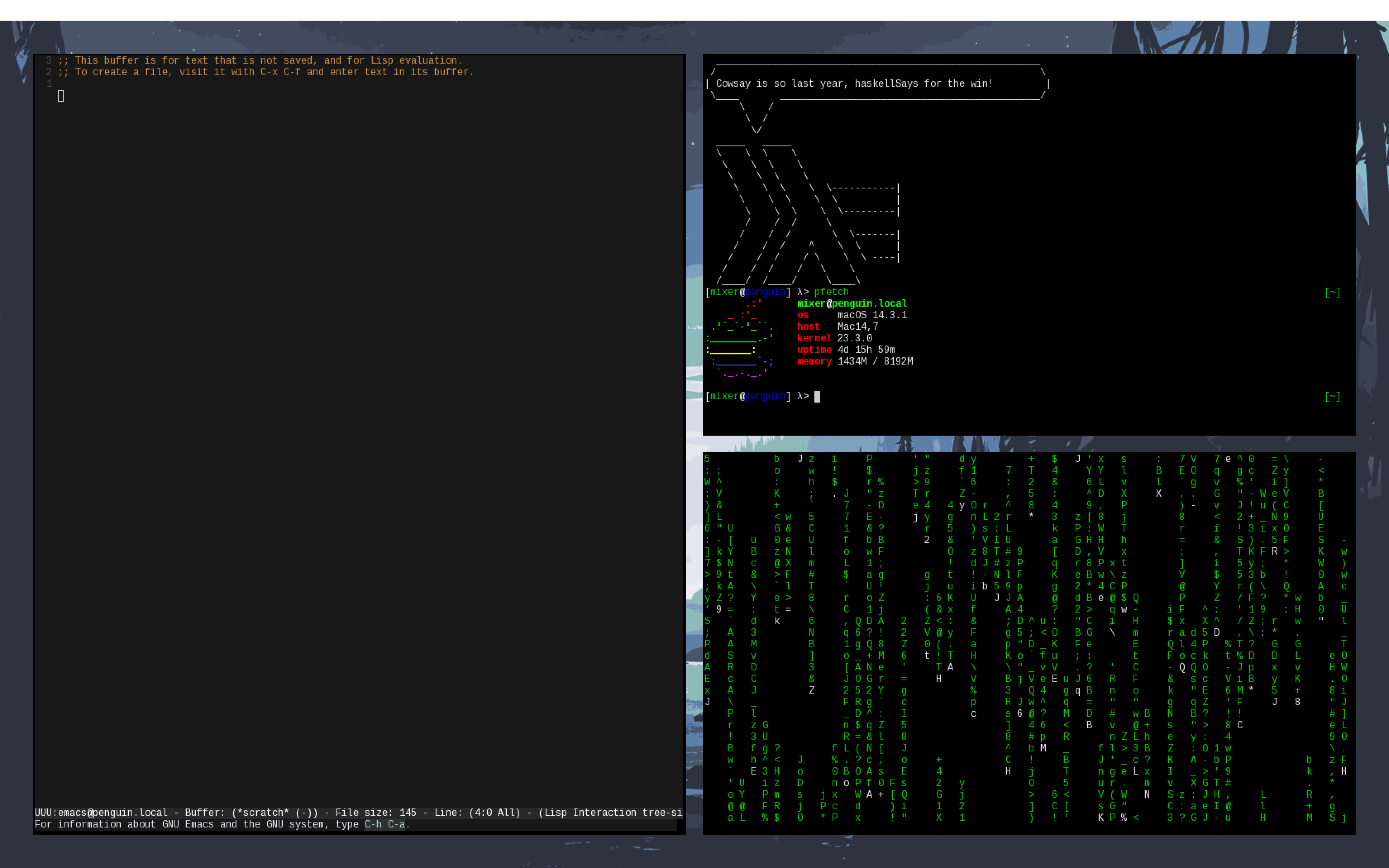 [i3] i3 on MacOS! | Scrolller