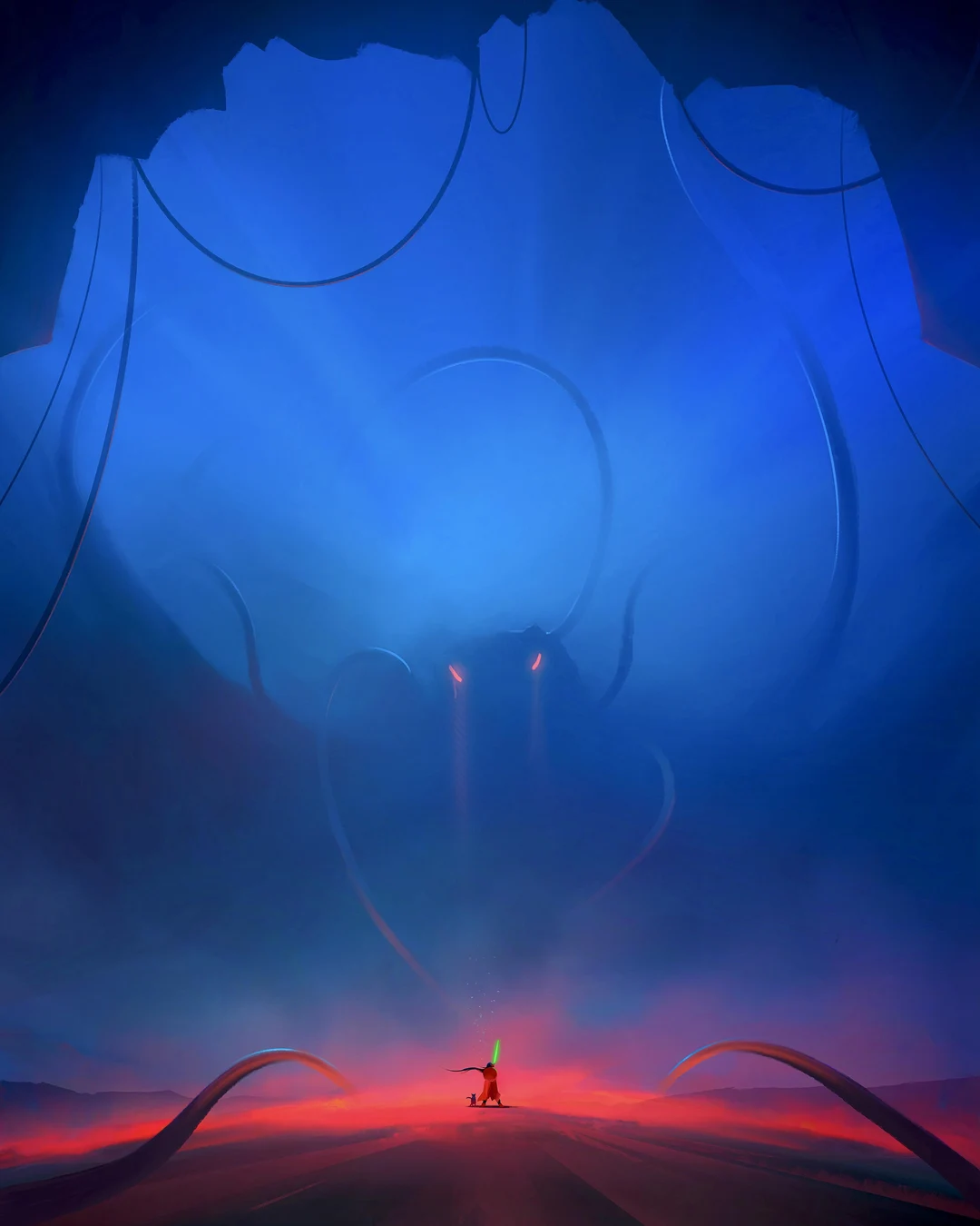 Deep Sea, me, Digital Art, Procreate, 2023 | Scrolller