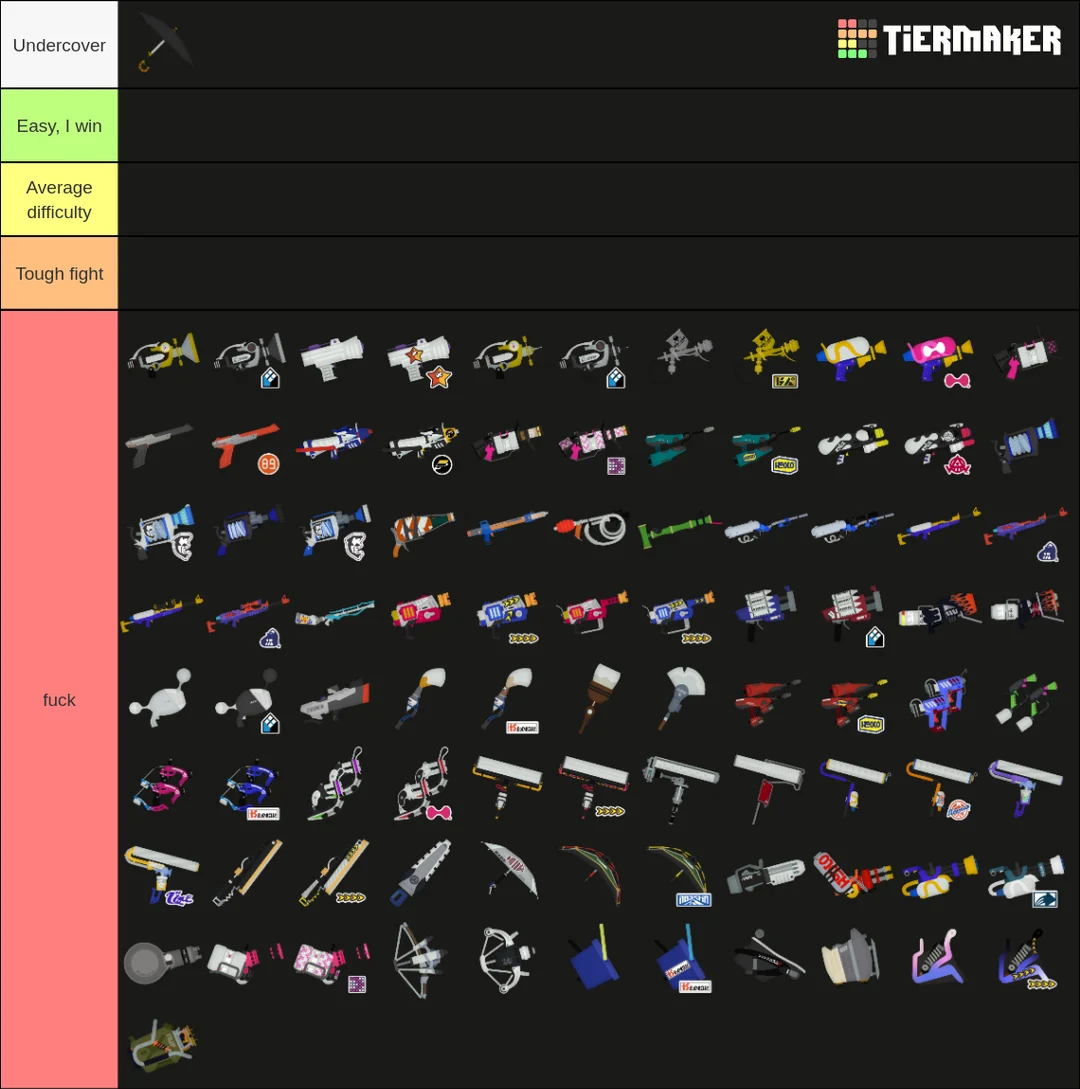 How I see every match-up as a casual player maining Undercover | Scrolller