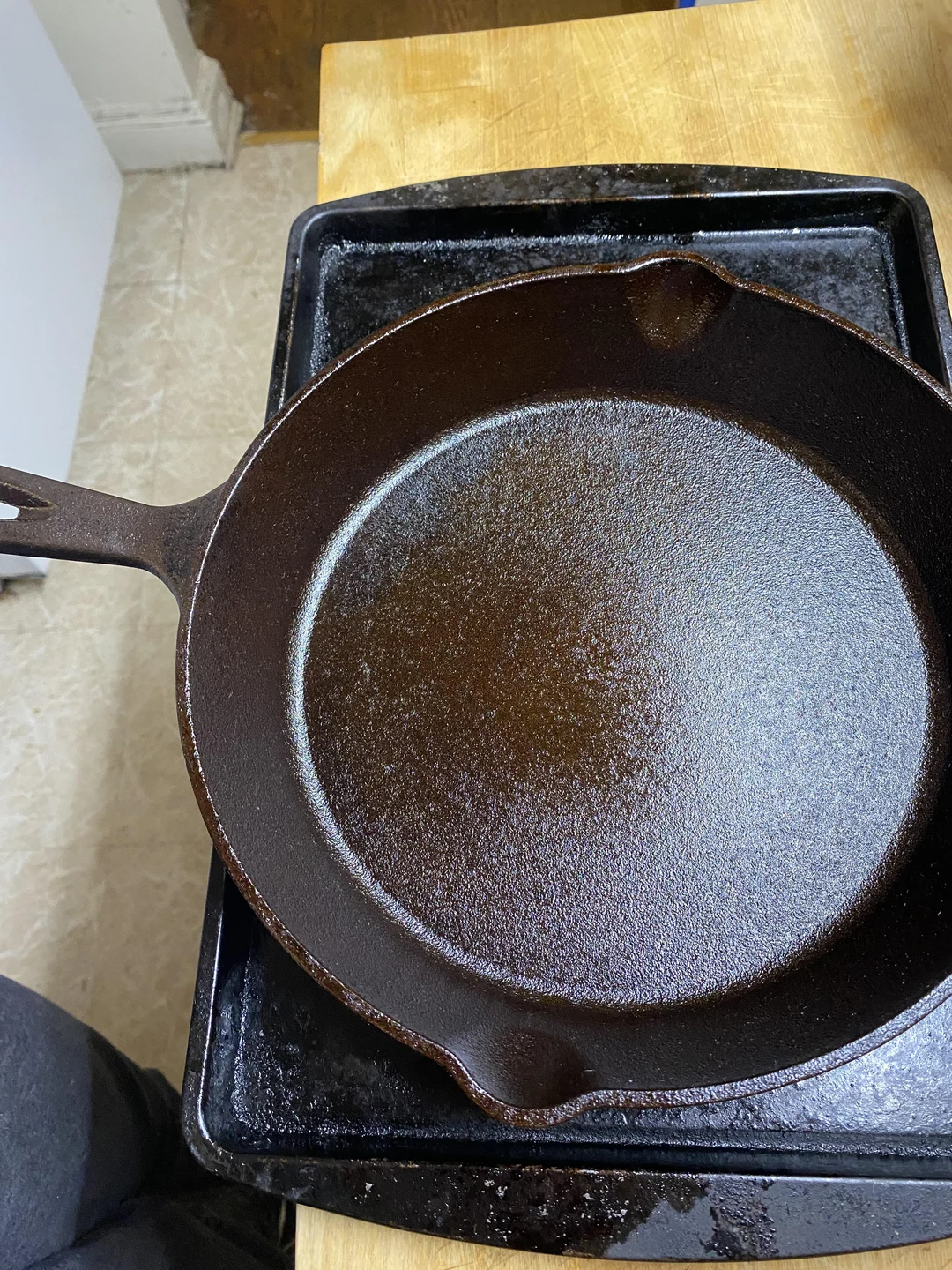 Is This Still Rusty Or Is That Just What A Stripped Skillet Looks Like? | Scrolller