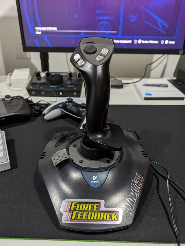 Logitech wingman force 3D | Scrolller