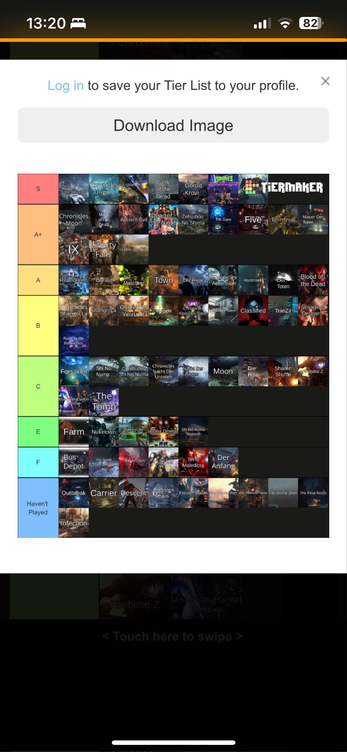 COD Zombies Tier List: Lots of Hot Takes | Scrolller