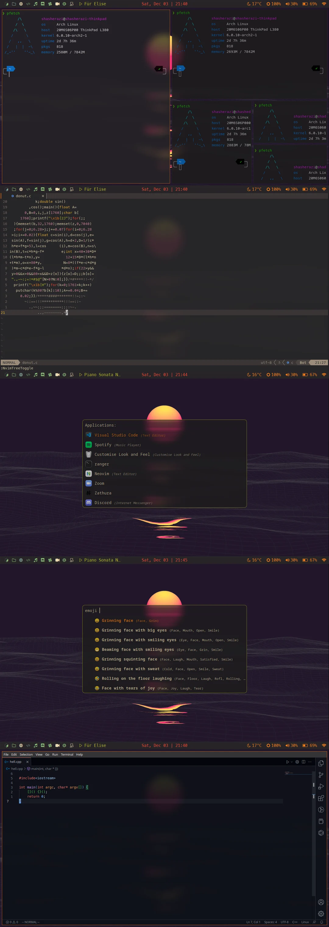 [bspwm] first rice | Scrolller