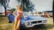 Fox lady and a hot rod, late ‘70s/early ‘80s | Scrolller