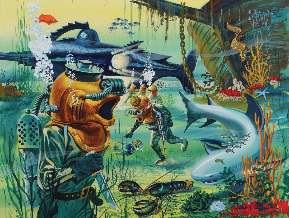 20,000 Leagues Under the Sea artwork by Felix Palm | Scrolller