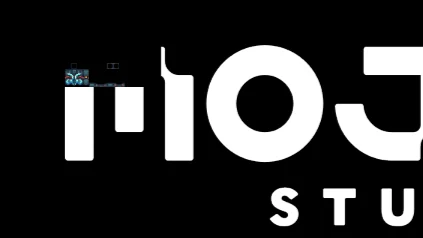 Mojang Studios loading screen glitched while loading... does anyone know what this looks like ...