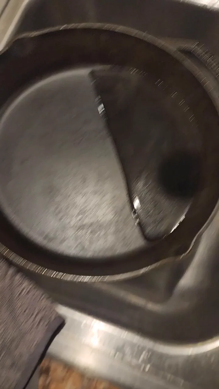 Wife's cooking has our skillet looking slick! | Scrolller