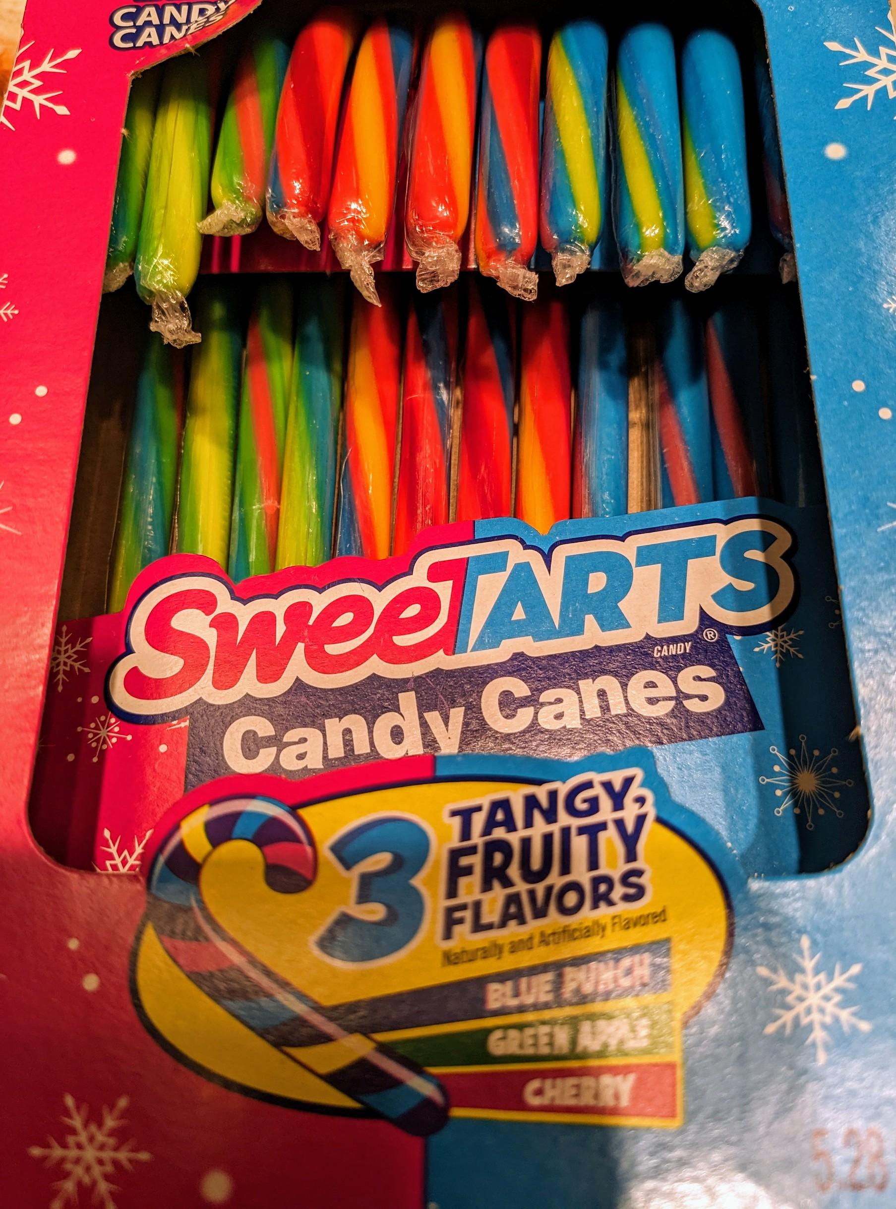 Sweet tart candy canes | Scrolller