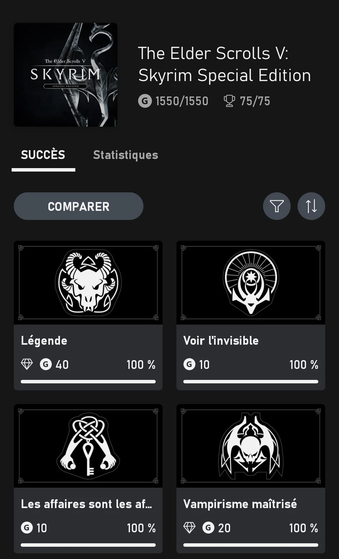 After more than 220 hours, I finished all the Skyrim Xbox achievements | Scrolller