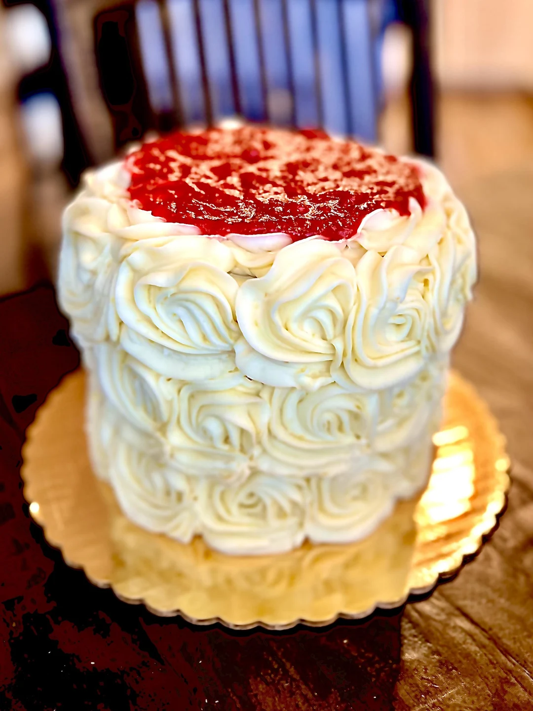 Lemon raspberry cake from Alicia’s Cravings Cupcakes in Pleasant Grove, Utah. | Scrolller