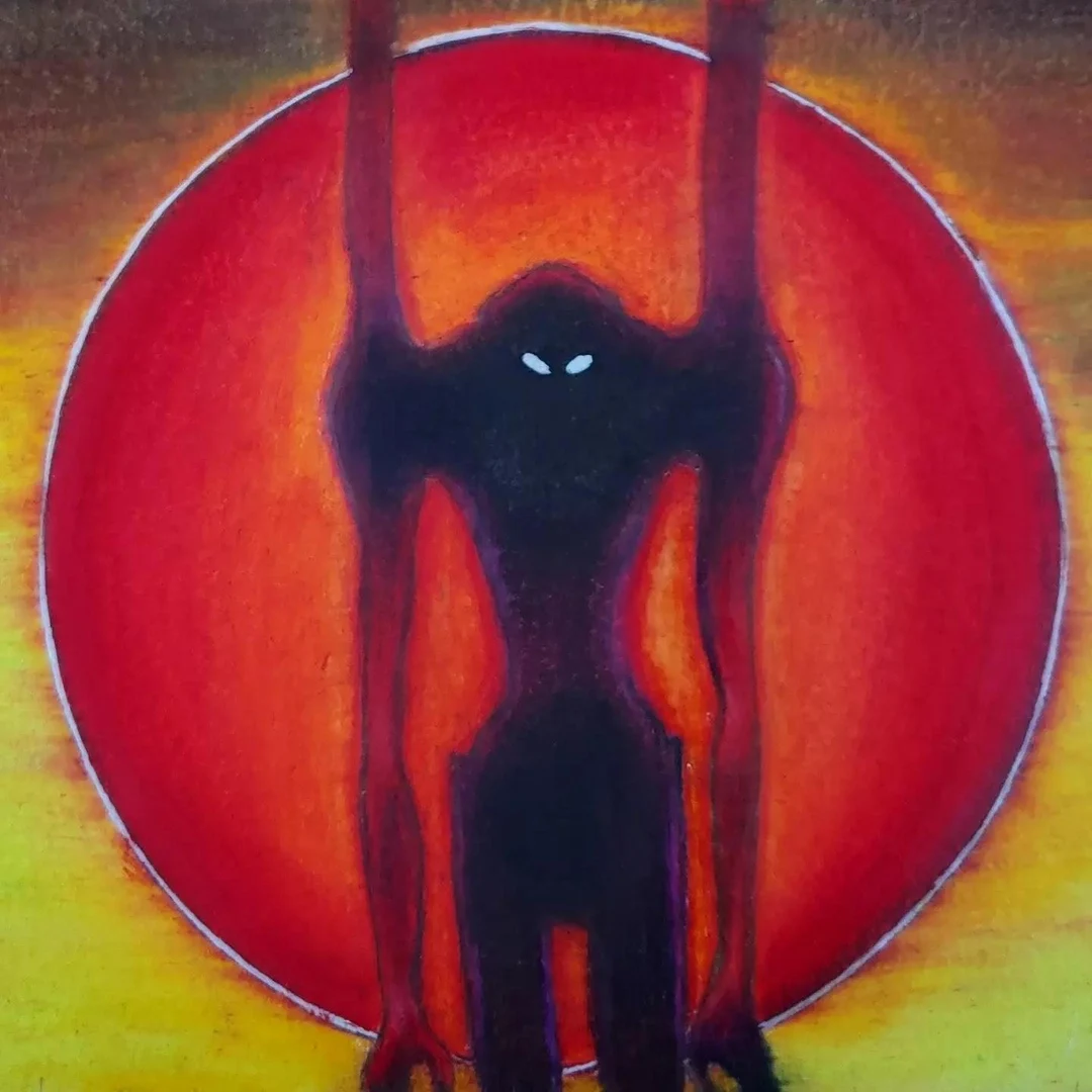 I drew my favorite Eva shot (ep. 18) | Scrolller