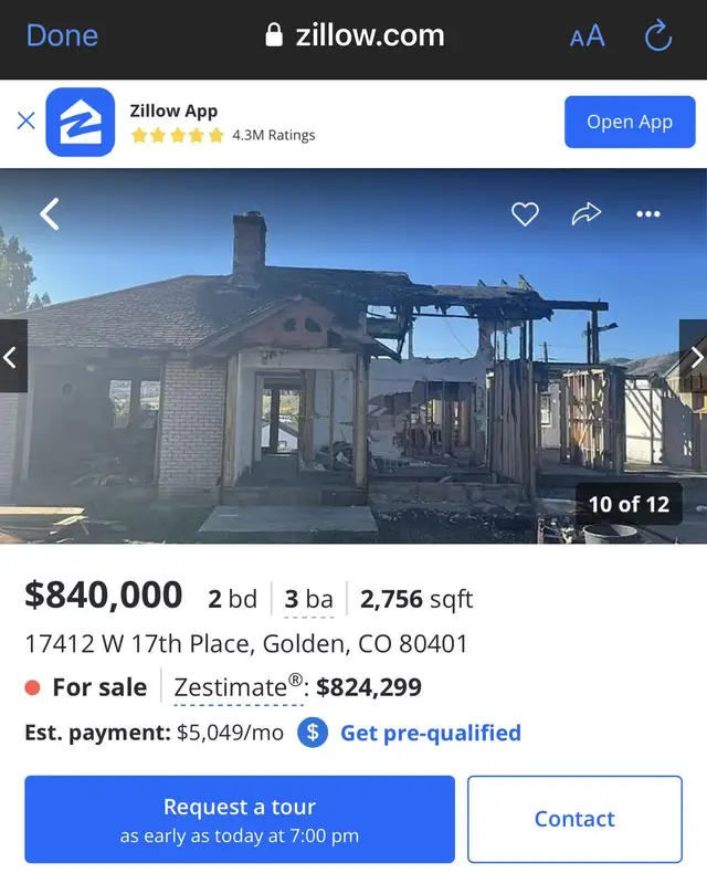 Home for sale. Great bones and open floor plan | Scrolller