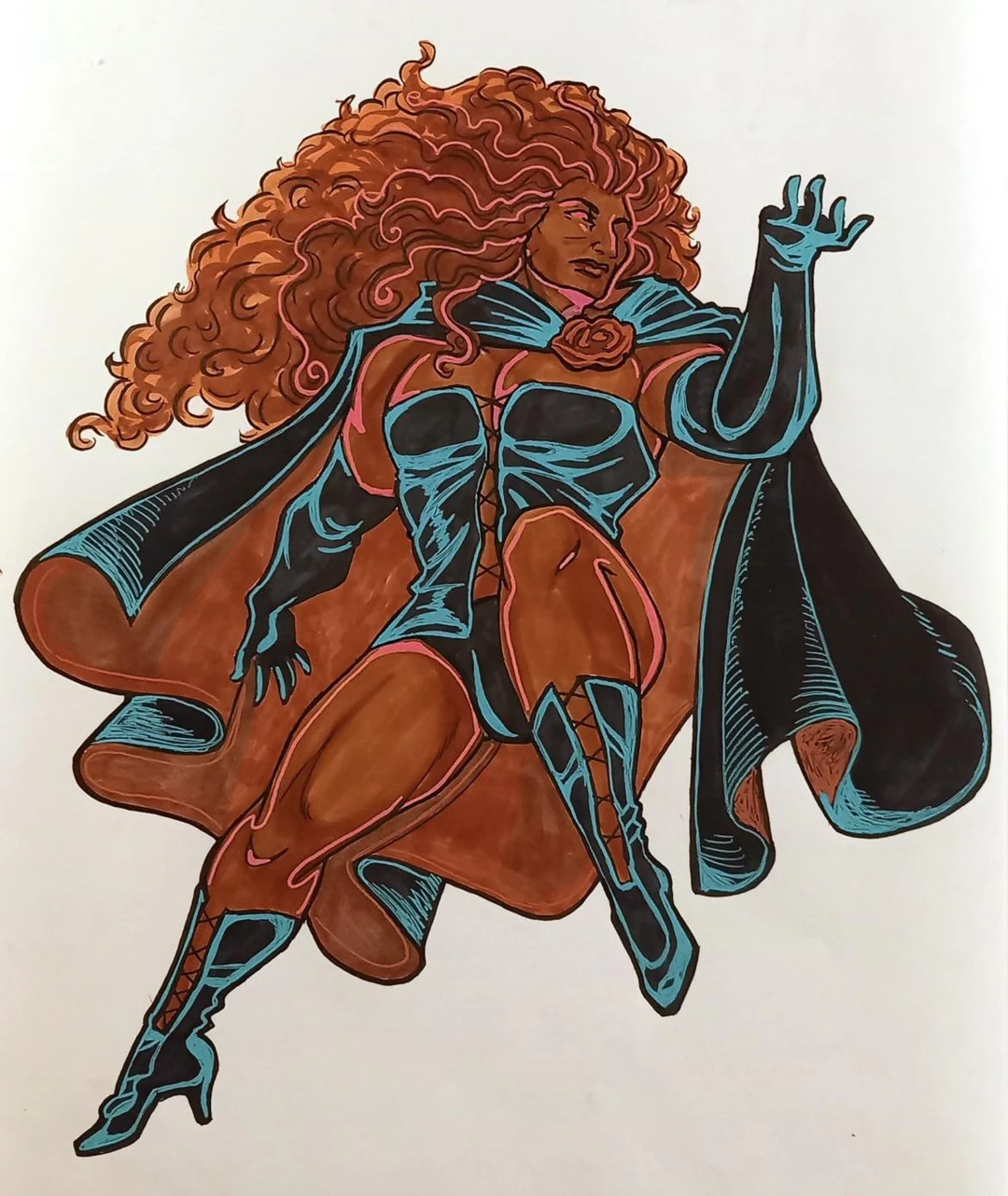 Superhero Magnus the Red by @BockDraws | Scrolller