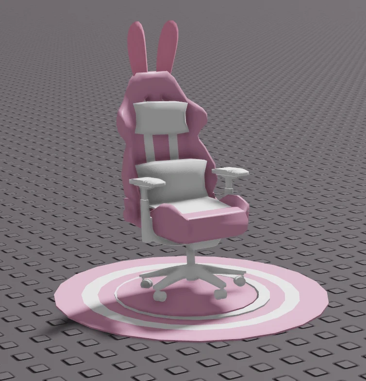Nothing. Just a bunny gaming chair. | Scrolller