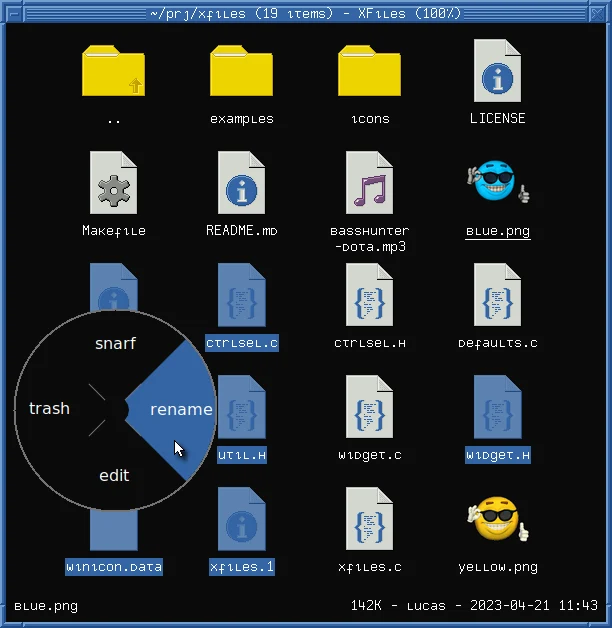 [OC] XFiles - a simple and configurable file manager for X11 with thumbnails | Scrolller