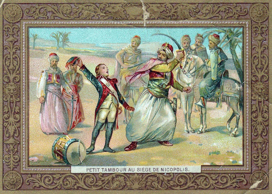 Little drummer boy at the Siege of Nicopolis, 1798. | Scrolller