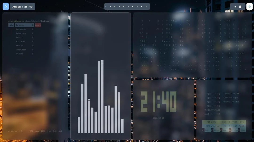 [bspwm] Pop_OS! | Scrolller