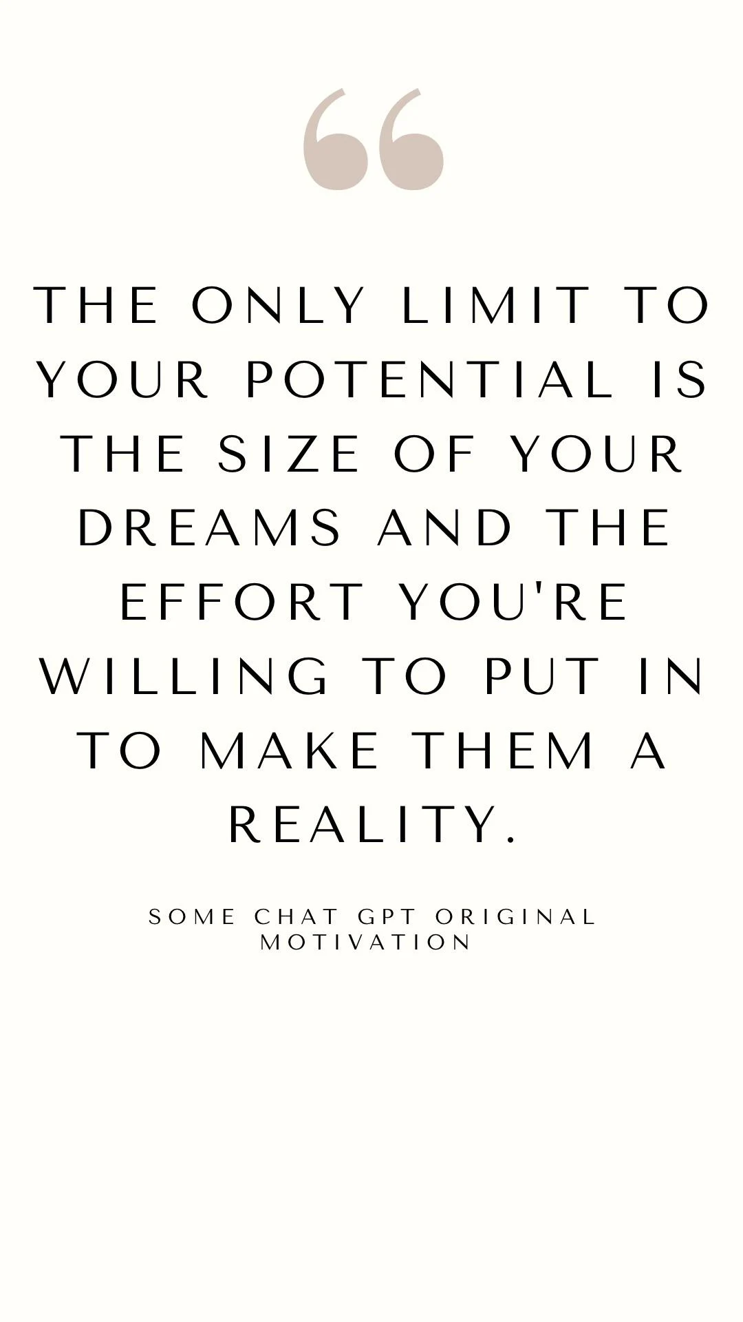 [Image] The bigger the dream the bigger the potential | Scrolller