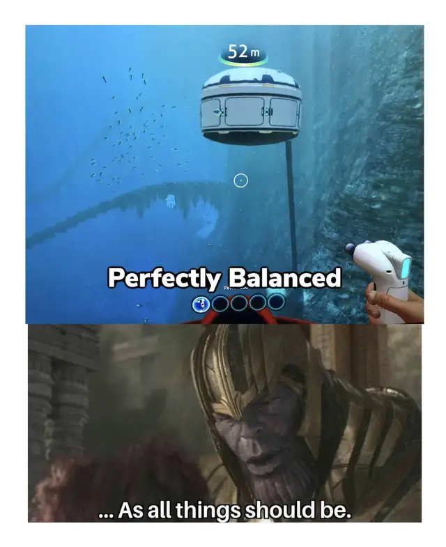 [No Spoilers] Perfectly Balanced | Scrolller