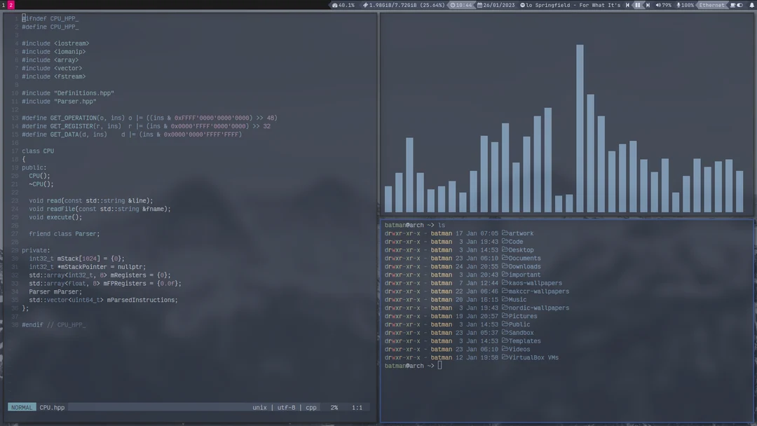 [i3] My first "rice" using the Nord colorscheme | Scrolller