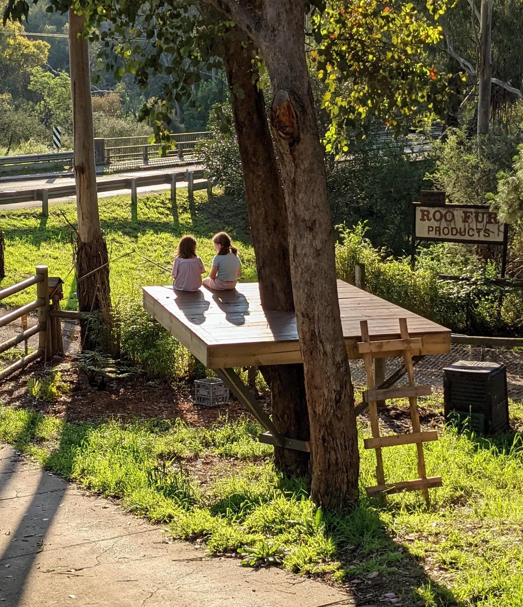 The Australian "treehouse" platform. | Scrolller