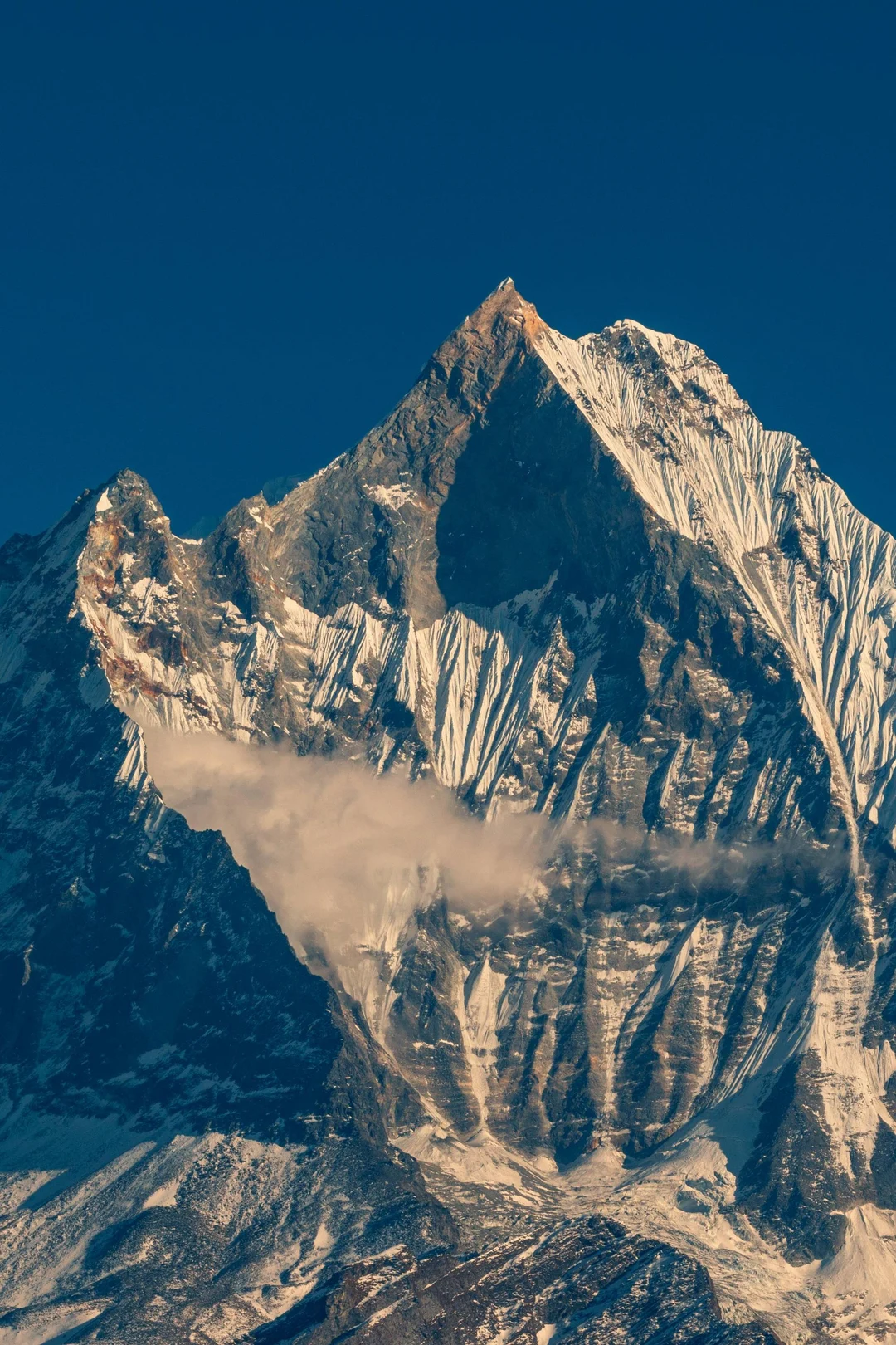 Pocket of clouds. The Himalayas. [OC][2474x3711] | Scrolller