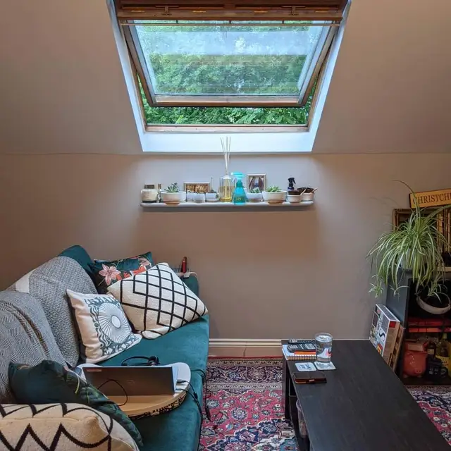 Love the skylight in my cosy living room | Scrolller