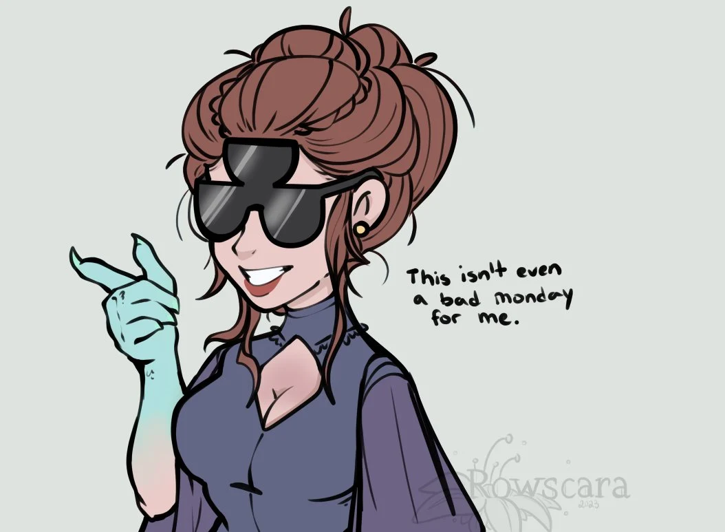 [OC] Oh, the plot calls for a 'horrific warp vision'? | Scrolller