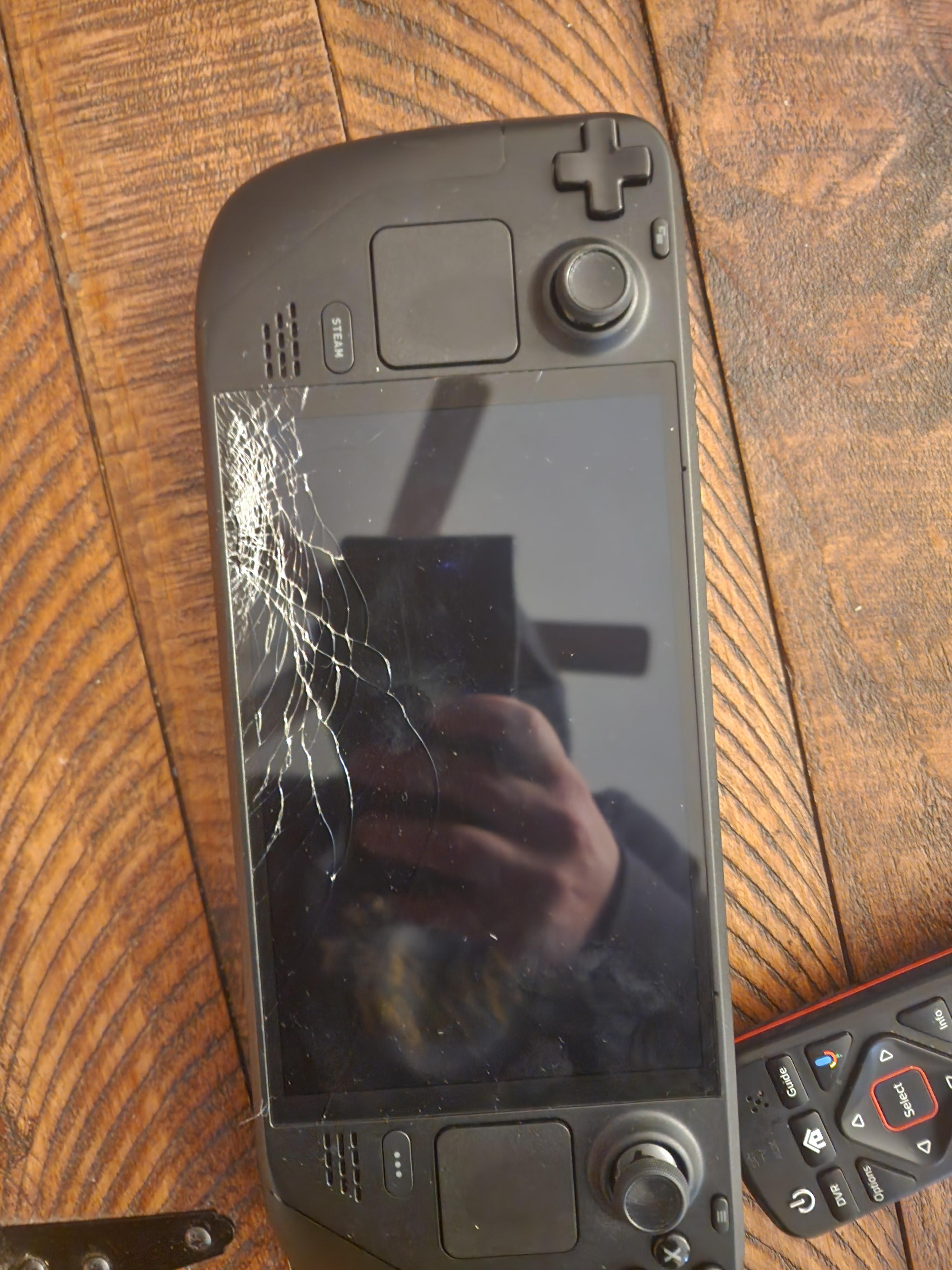 RIP. How hard is the screen replacement on the OLED? | Scrolller