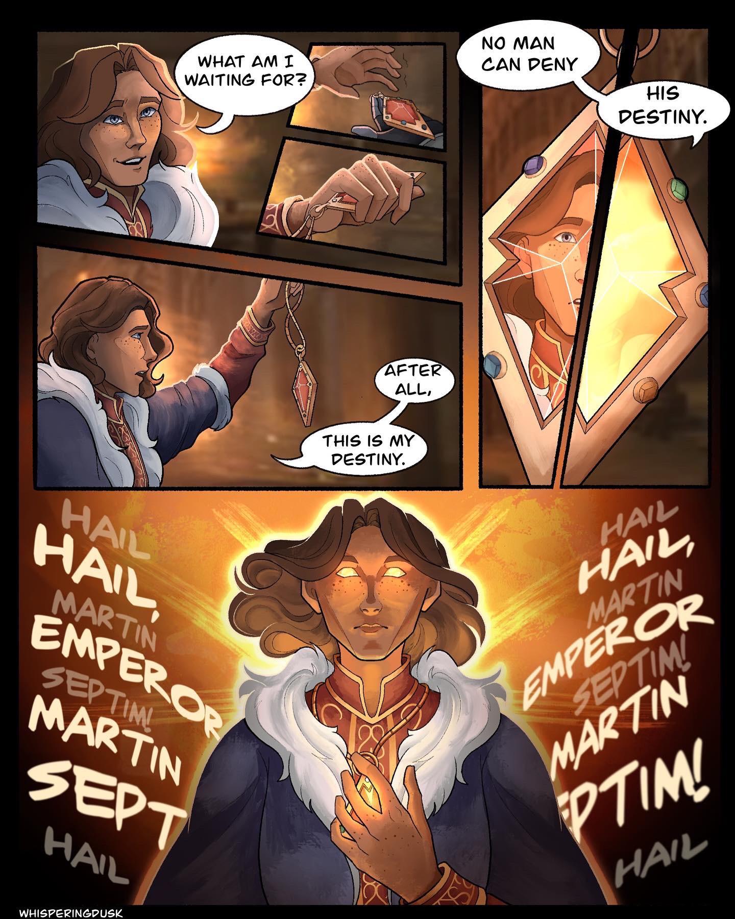 Destiny (Oblivion Comic Page) | Scrolller