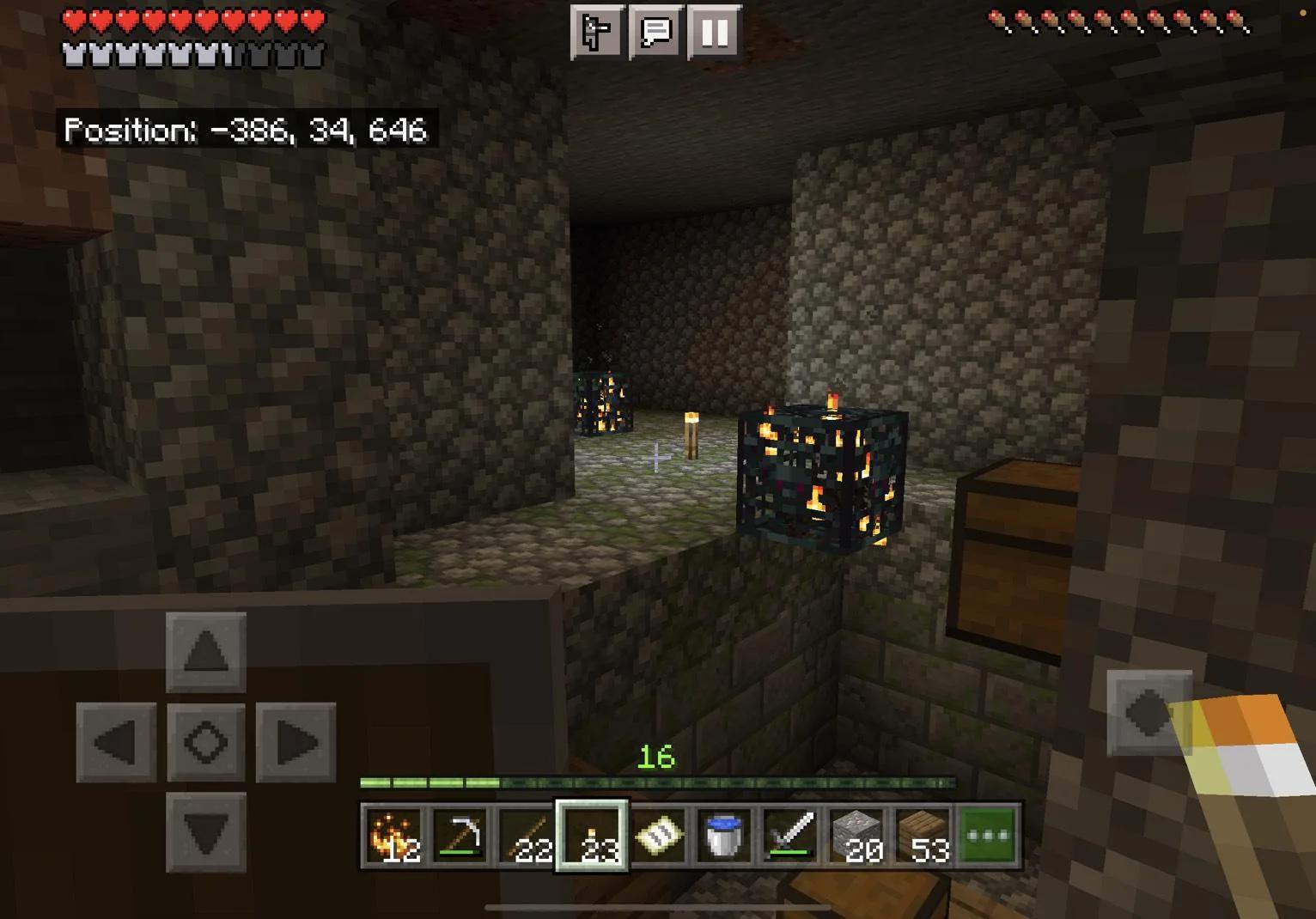 Double spawner on a stronghold (bedrock version) | Scrolller