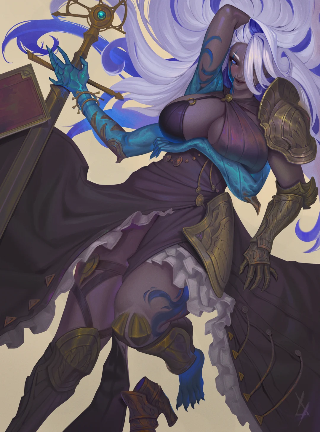 Corrupted witch, art by me | Scrolller