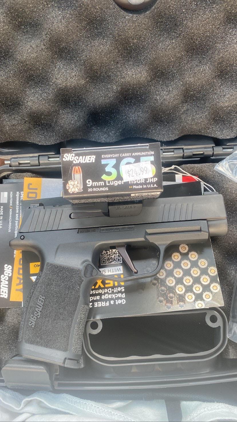 Recently upgraded from a Taurus G2C to a Sig Sauer P365XL | Scrolller