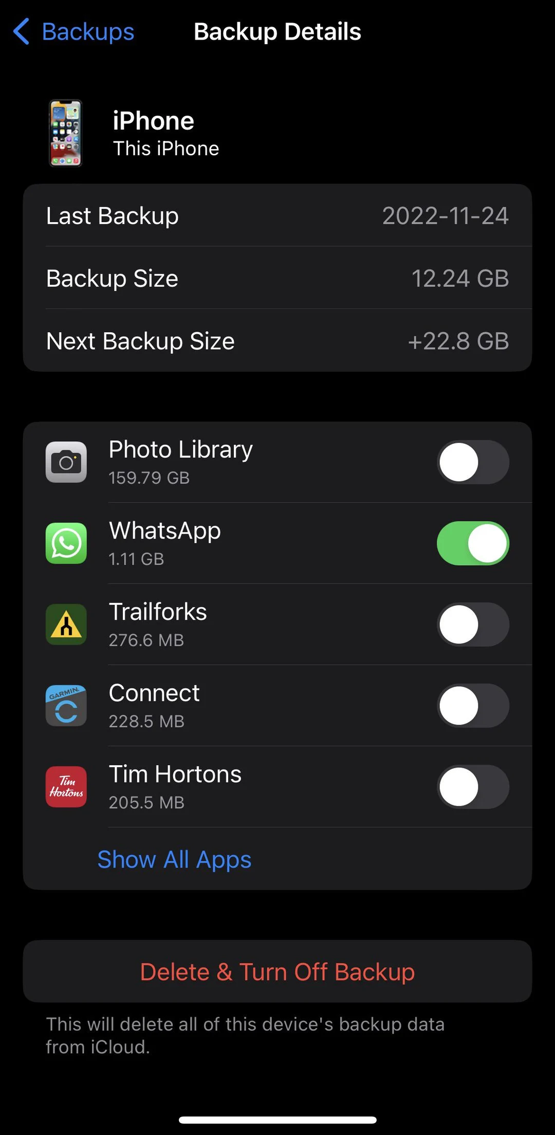 Backup too big? How to make smaller? | Scrolller