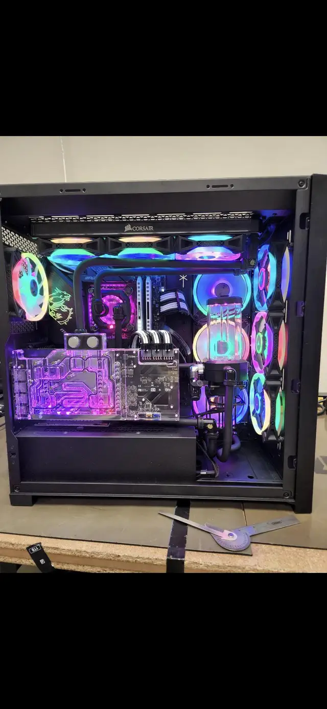 My first time doing water loop .. | Scrolller