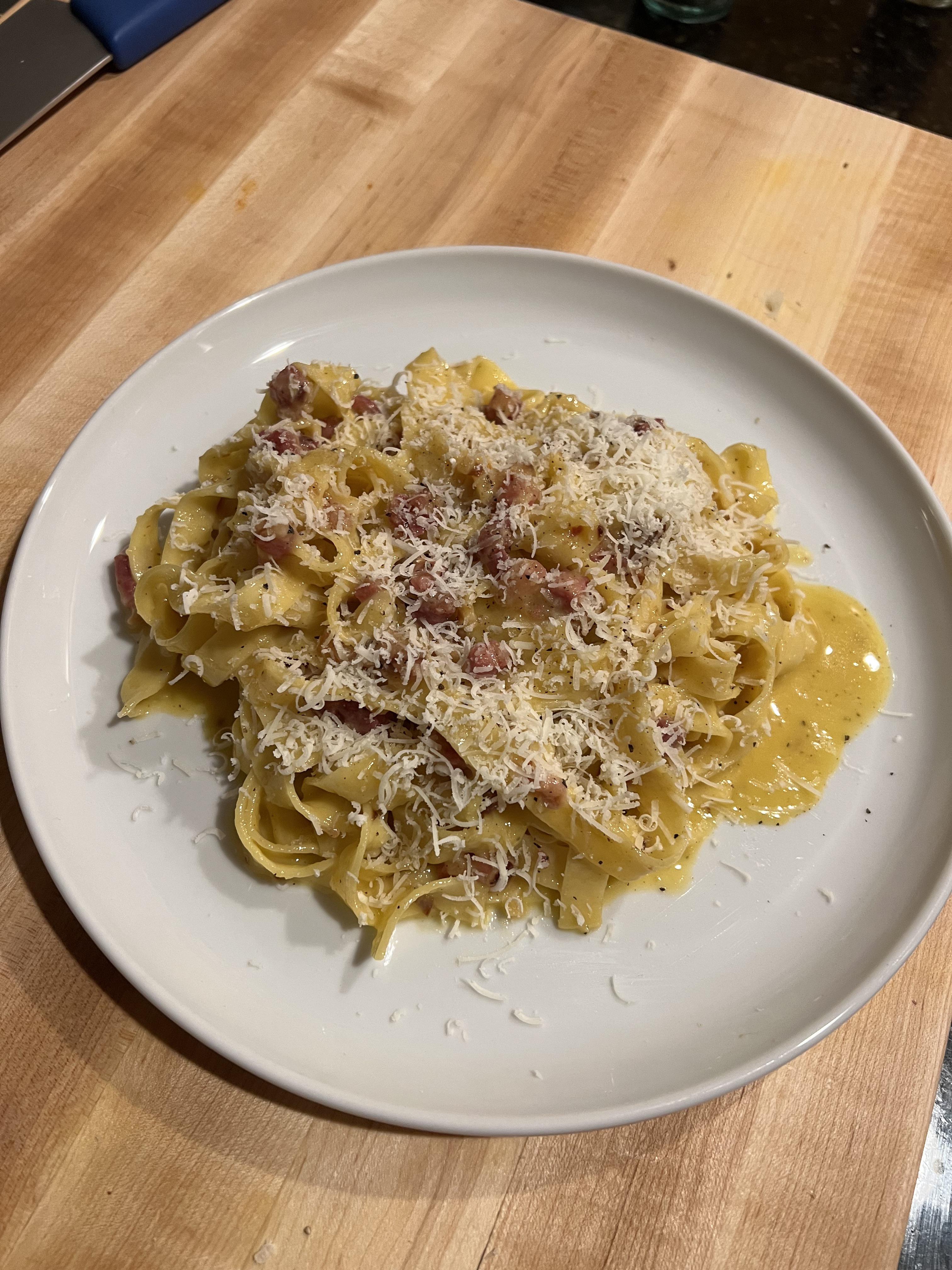 [homemade] Carbonara | Scrolller