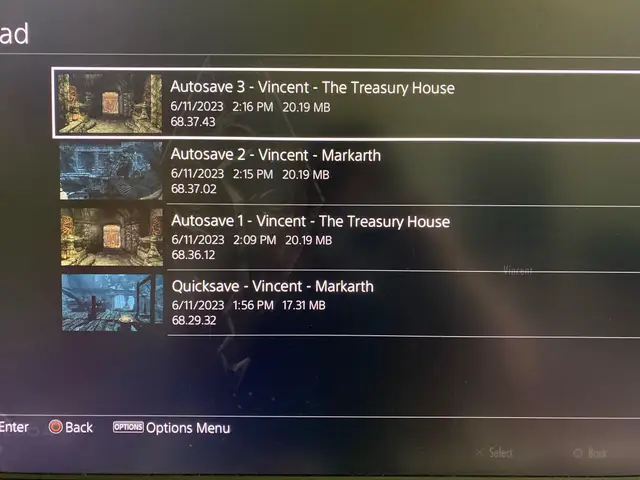 almost all of my saves just disappeared. | Scrolller