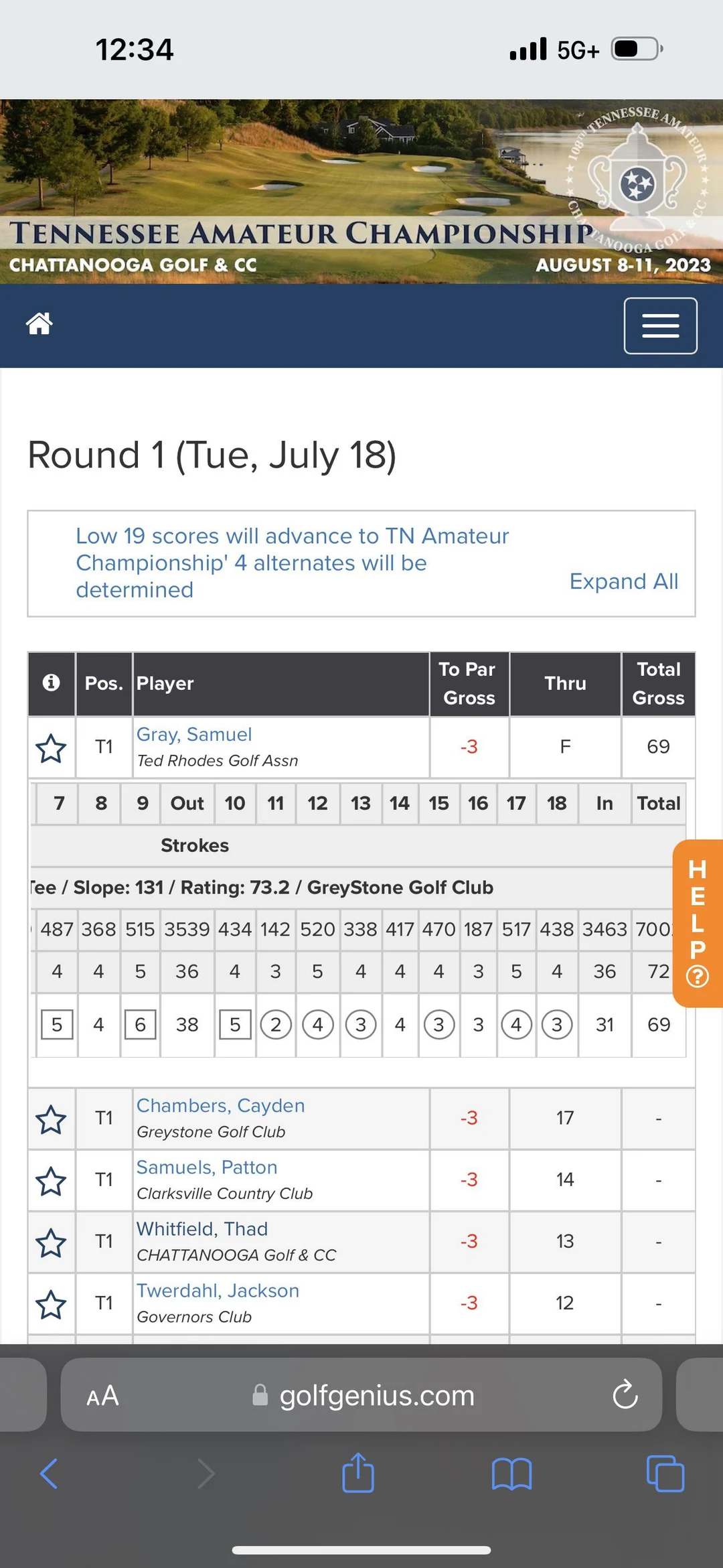Blacked out on the back 9 | Scrolller