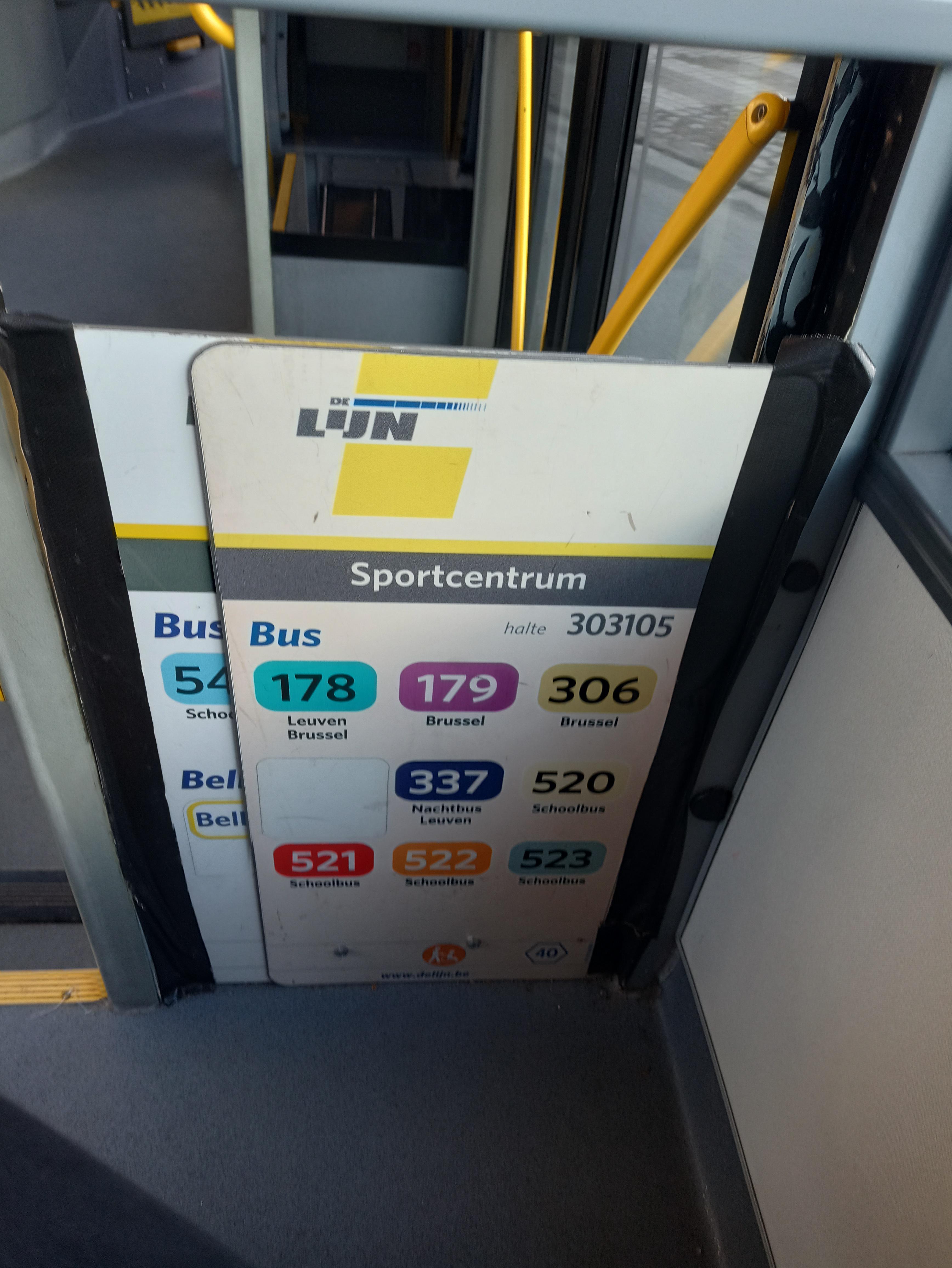 This foot barrier on my bus was made out of recycled bus stop signs | Scrolller