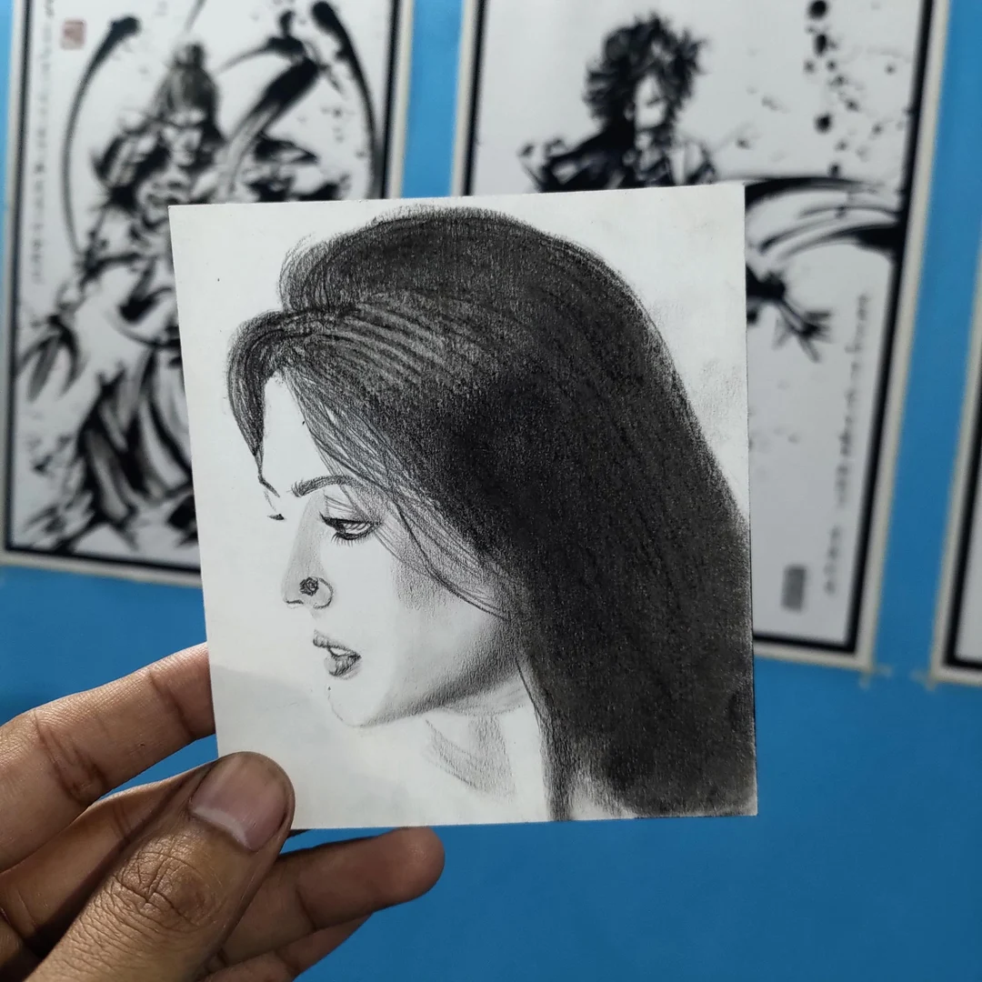 "Seduction", Me/tsubatalbutru/viper27, Charcoal, 2023 | Scrolller